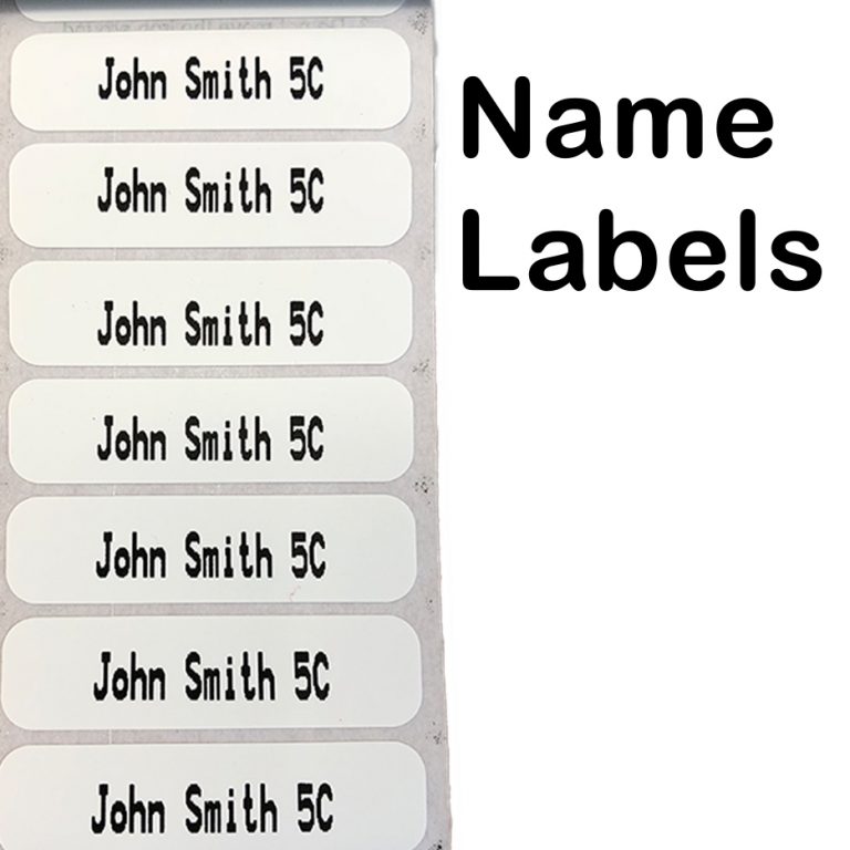 Iron on Name Labels | SPT Uniforms