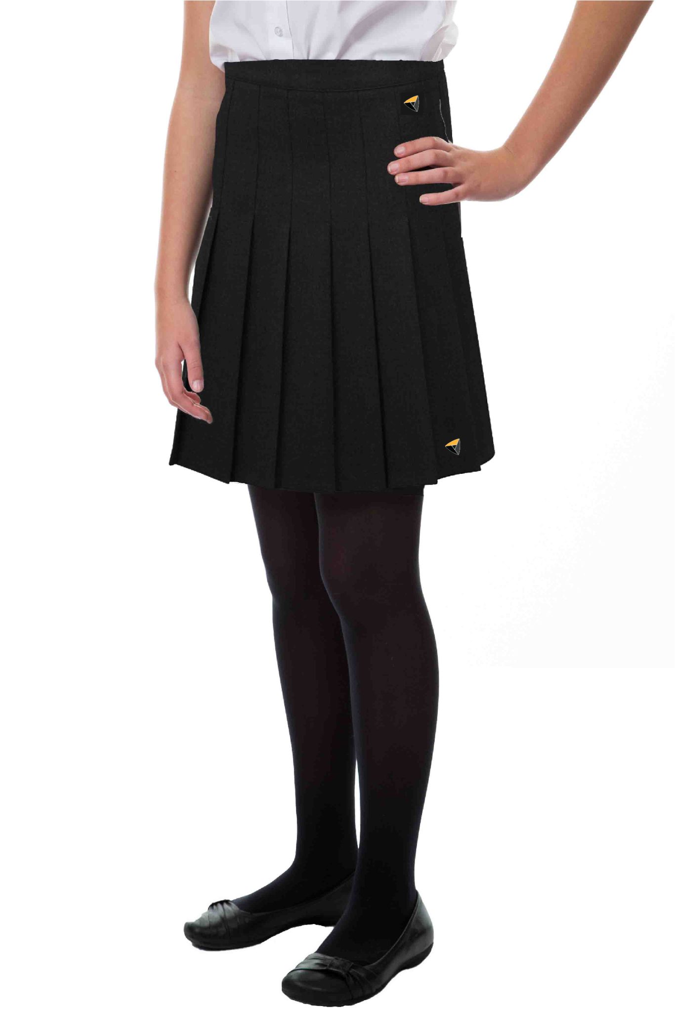 Airedale Academy Girls Pleated Black Skirt SPT Uniforms Airedale Academy Girls Pleated Black Skirt SPT Uniforms
