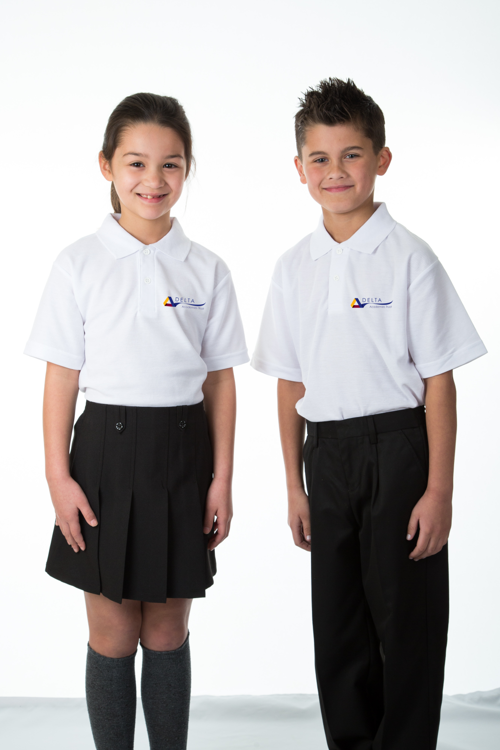 Delta Academies Trust White Polo Shirt | SPT Uniforms